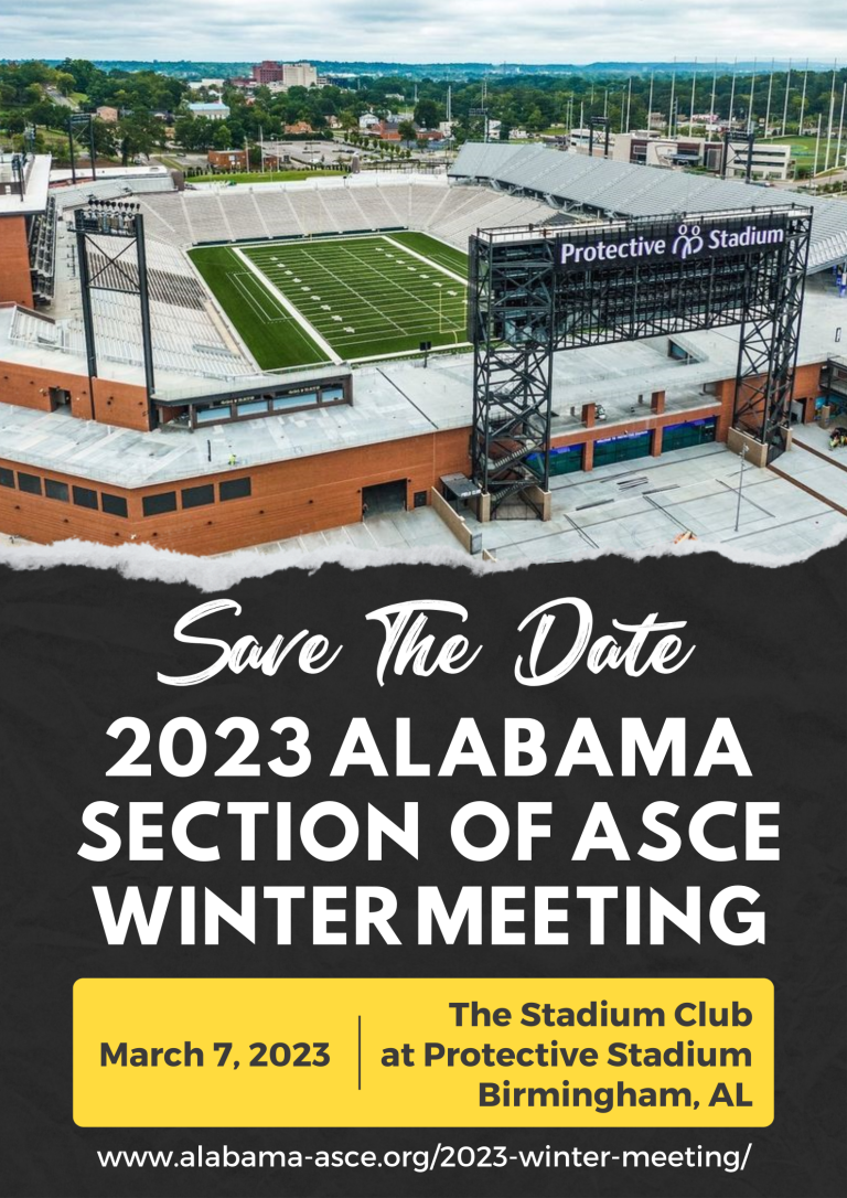 Alabama Section of ASCE – Advancing the Science and Profession of Civil ...